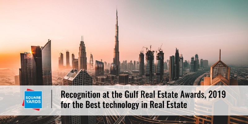 Square Yards Recognized At The Gulf Real Estate Awards 2019 - Tanuj Shori